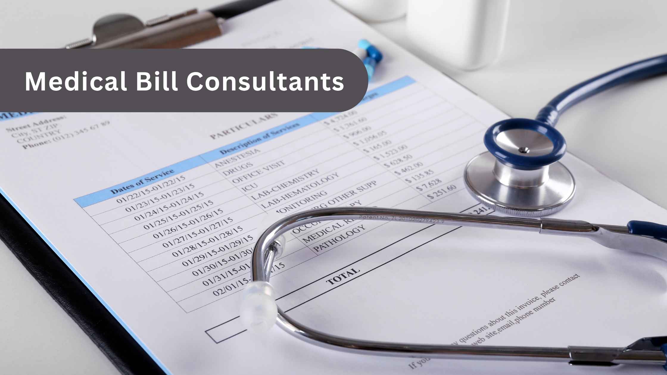 What Do Medical Bill Consultants Do? A Complete Guide for Patients ...